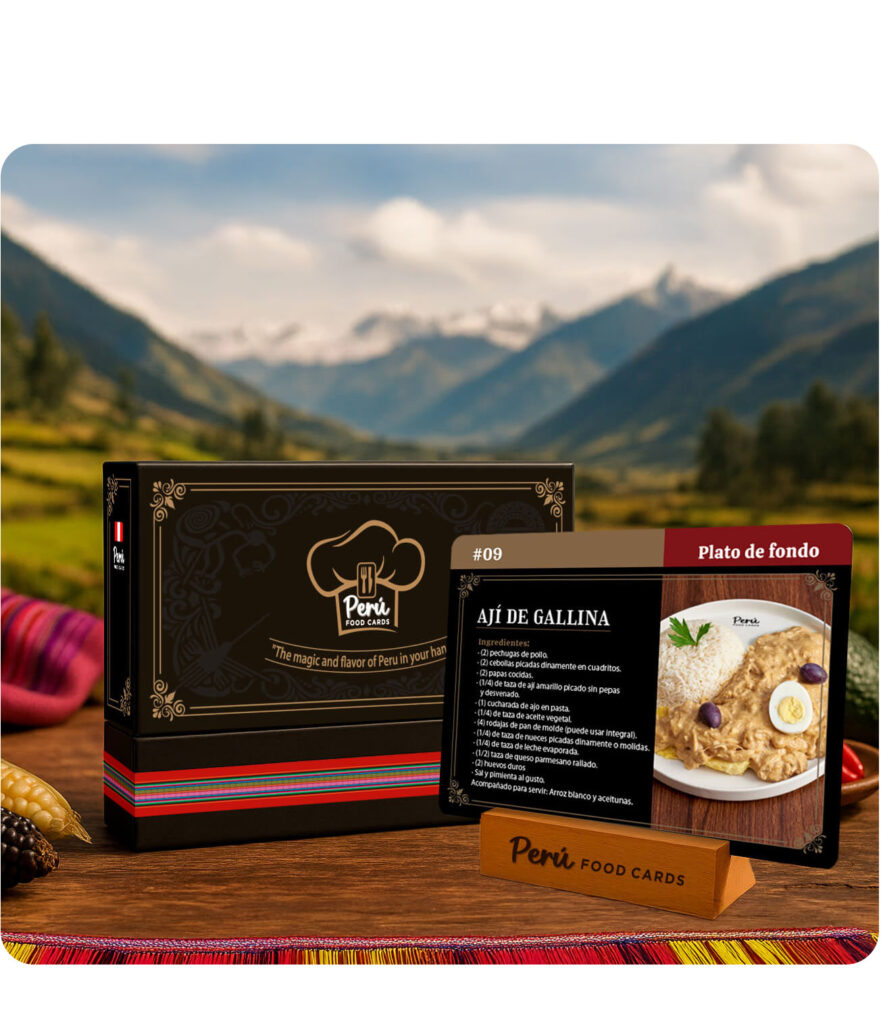 Nosotros – Peru Food Cards